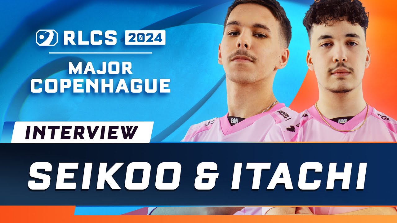 Interview M8 Itachi & Seikoo - Major Copenhague RLCS 2024 - YouTube