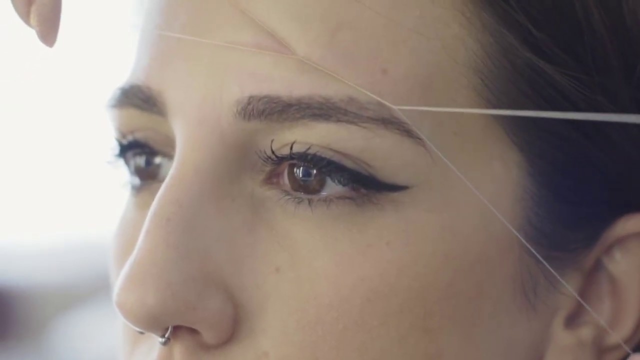 BEA - Epilazione con Filo Arabo (Threading) - YouTube