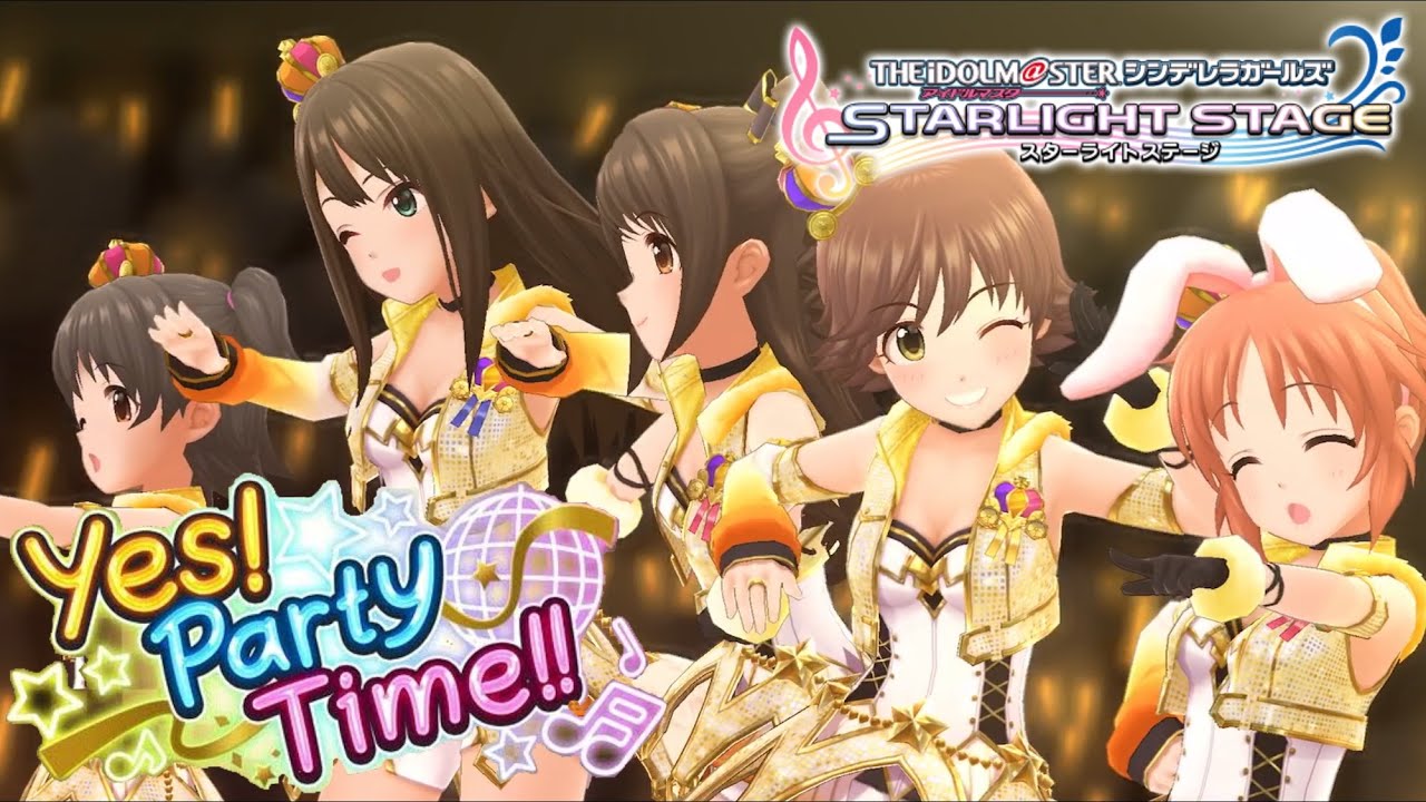 【デレステ】Yes! Party Time!! MV - YouTube