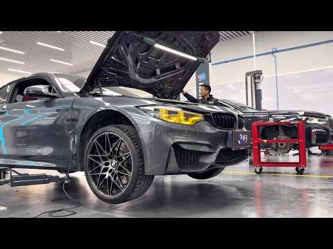 Große Inspektion & Flüssigkeitswechsel für BMW M4 (F82) | Detaillierte Schritt-für-Schritt-Anleitung