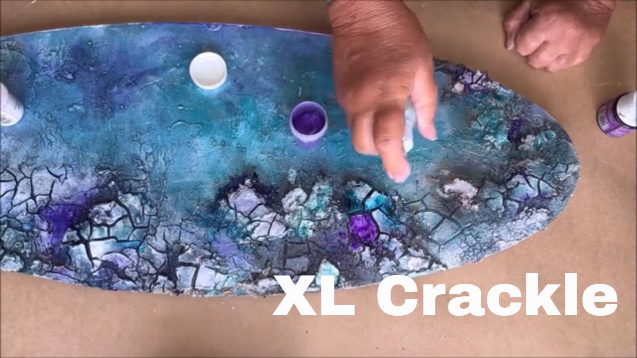 HOW TO LAYER EASY 3D CRACKLE TEXTURE FOR YOUR ART - A Step-By-Step ...