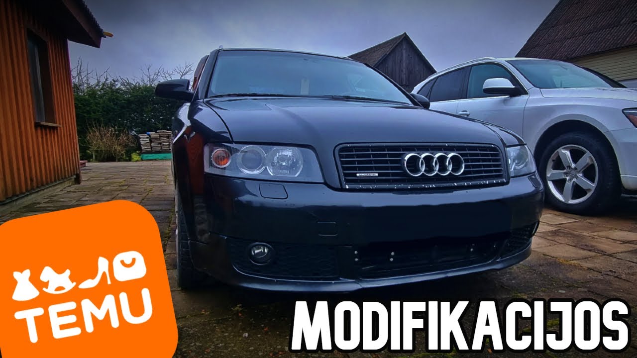 Audi A4 tobulinimas | Ar verta rinktis iš Temu ? - YouTube