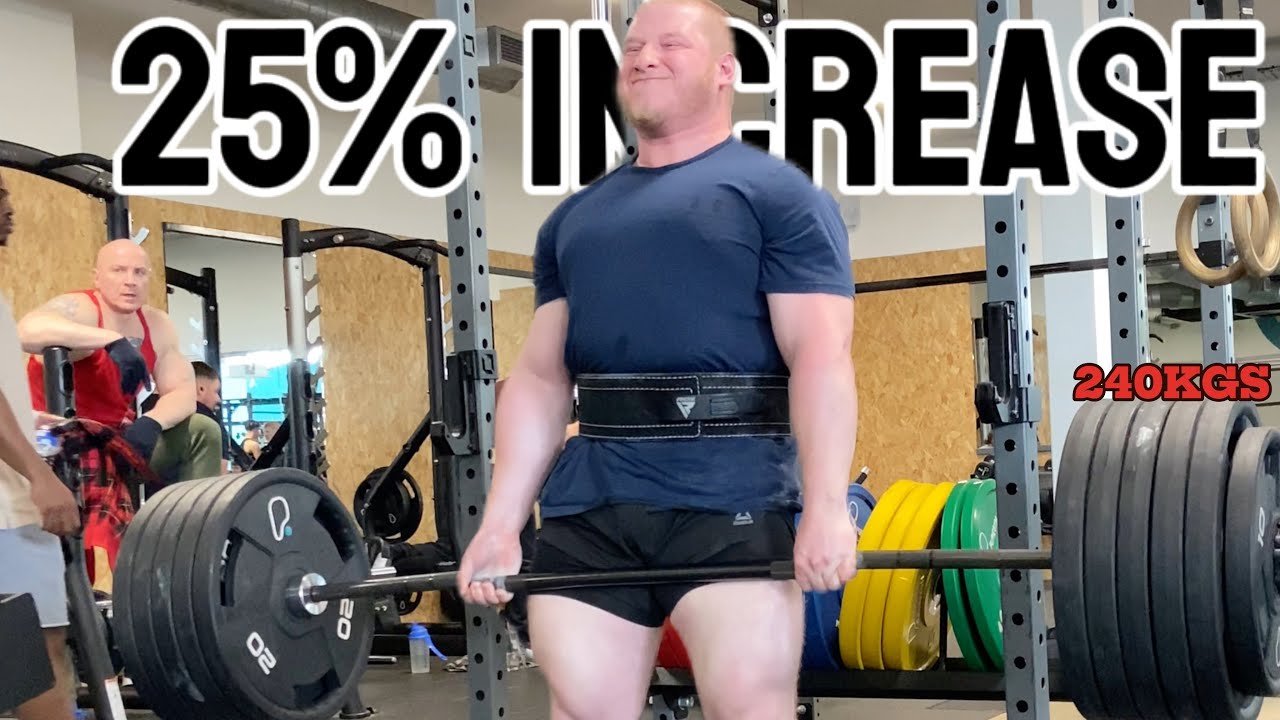 STRENGTH PROGRESS (25% increase) - YouTube