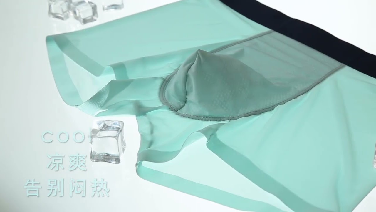 Glistenlove™️ Men's Ice Silk Trunks (3-Pack) - YouTube