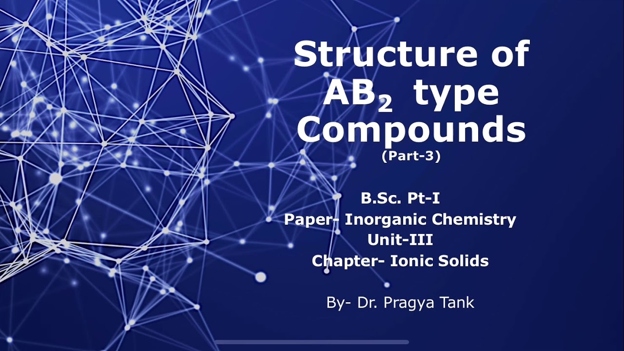 Structure of CdI2, B.Sc. Pt-I - YouTube