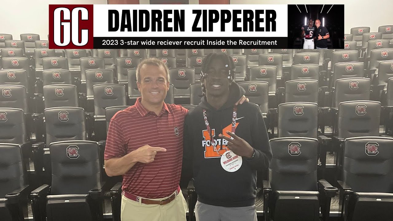 Inside the Recruitment | Daidren Zipperer, 2023 WR Recruit - YouTube