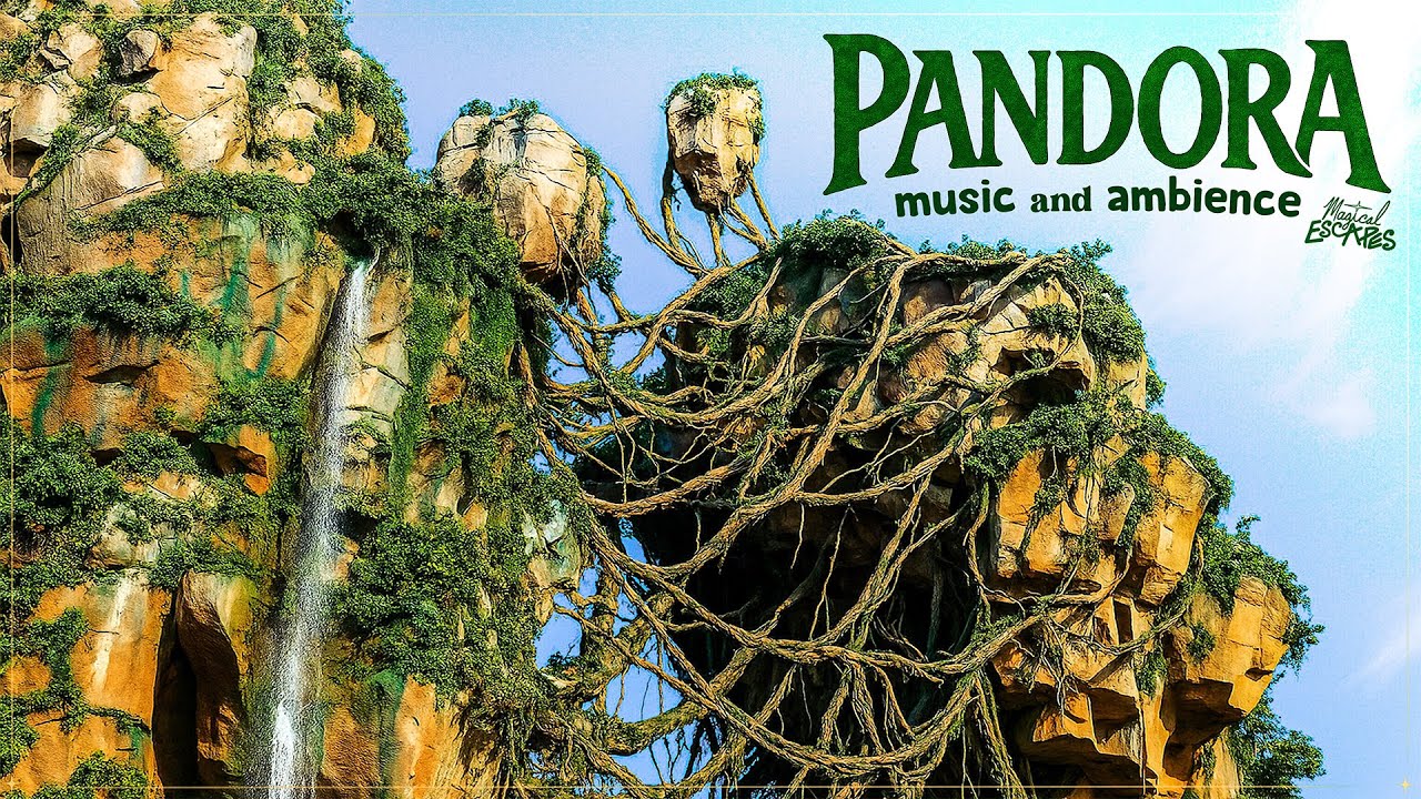 Pandora Relaxing Avatar Music & Ambience 🌿 | Disney's Animal Kingdom ...