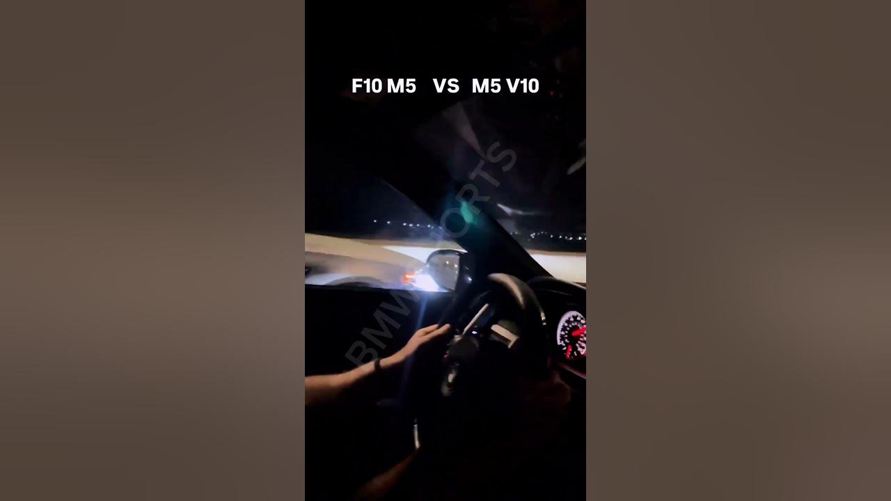 Bmw M5 Vs M5 - YouTube