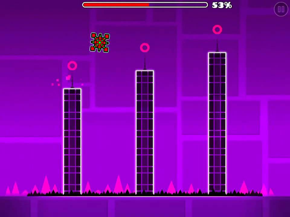 Geometry dash stereo madness speed x6 - YouTube