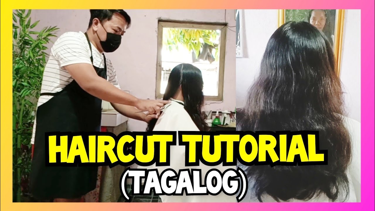 HAIRCUT TUTORIAL: (TAGALOG) BOB CUT | WEDGE CUT HAIRSTYLE FOR WOWEN ...