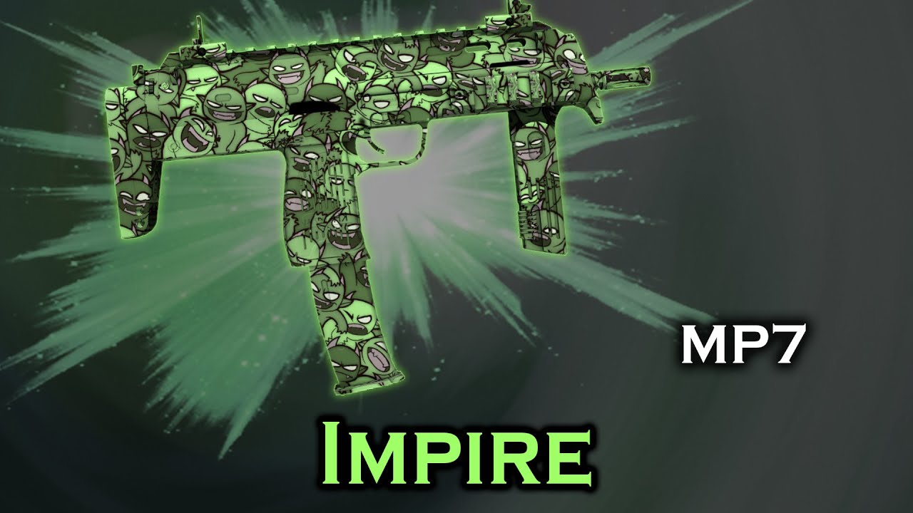 Impire MP7 StatTrak stickers skin preview FN/MW/FT/WW/BS — CS:GO - YouTube