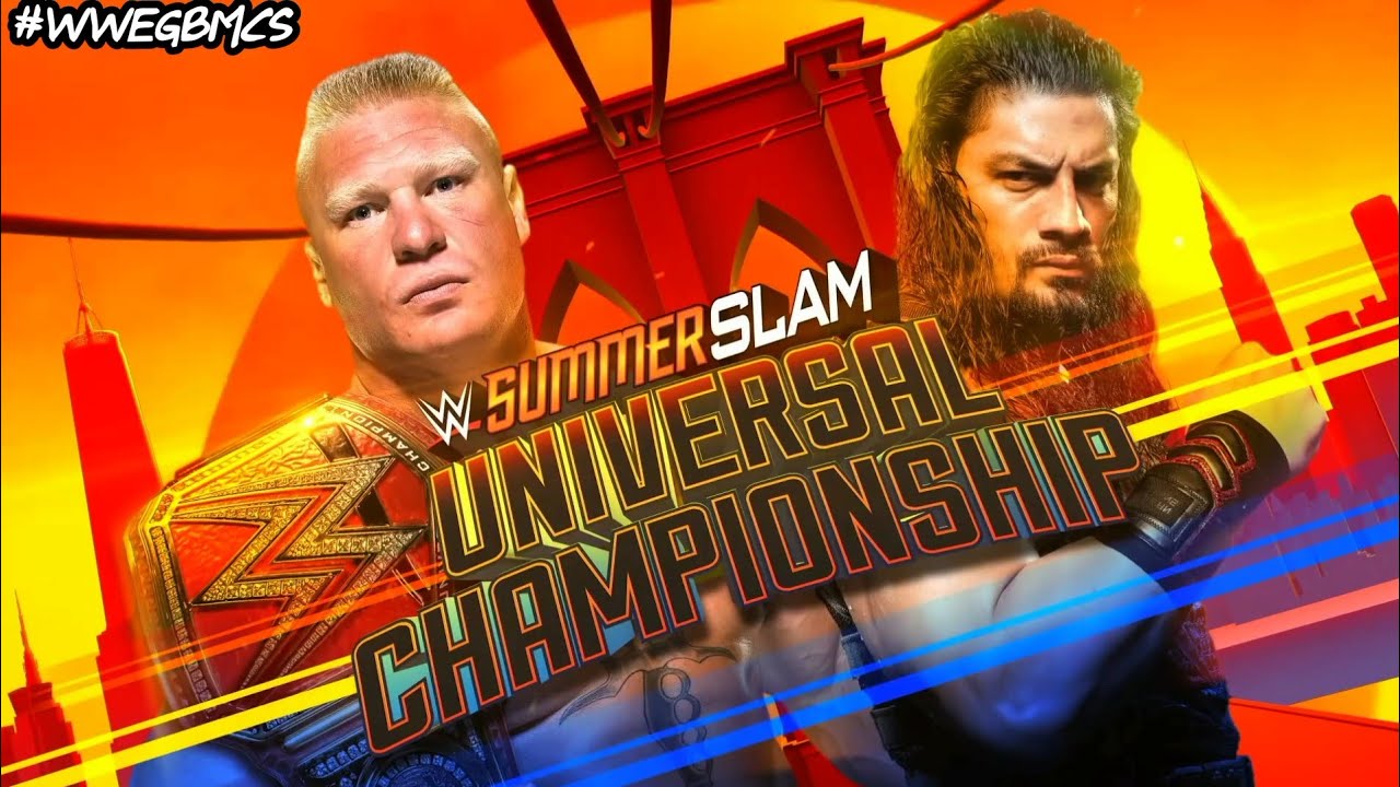 WWE SummerSlam 2018 - Official And Full Match Card HD (Vintage) - YouTube