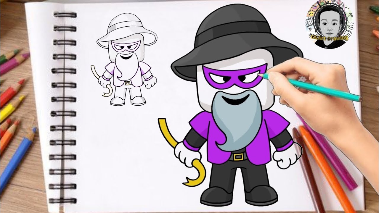 How to Draw Roblox Scary Larry - YouTube
