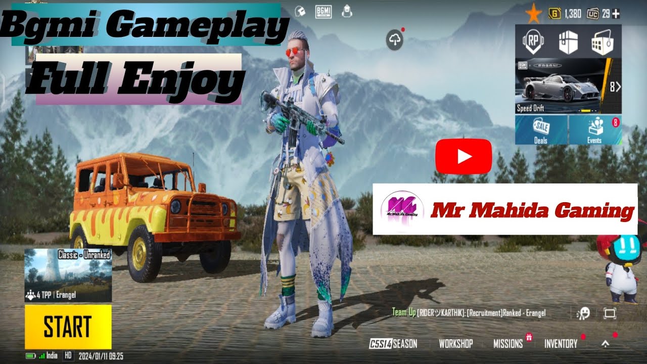 Bgmi Gameplay Full Enjoy This video - YouTube
