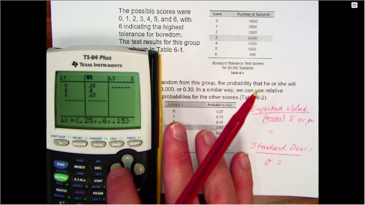 Expected Values - Probability Distributions - YouTube