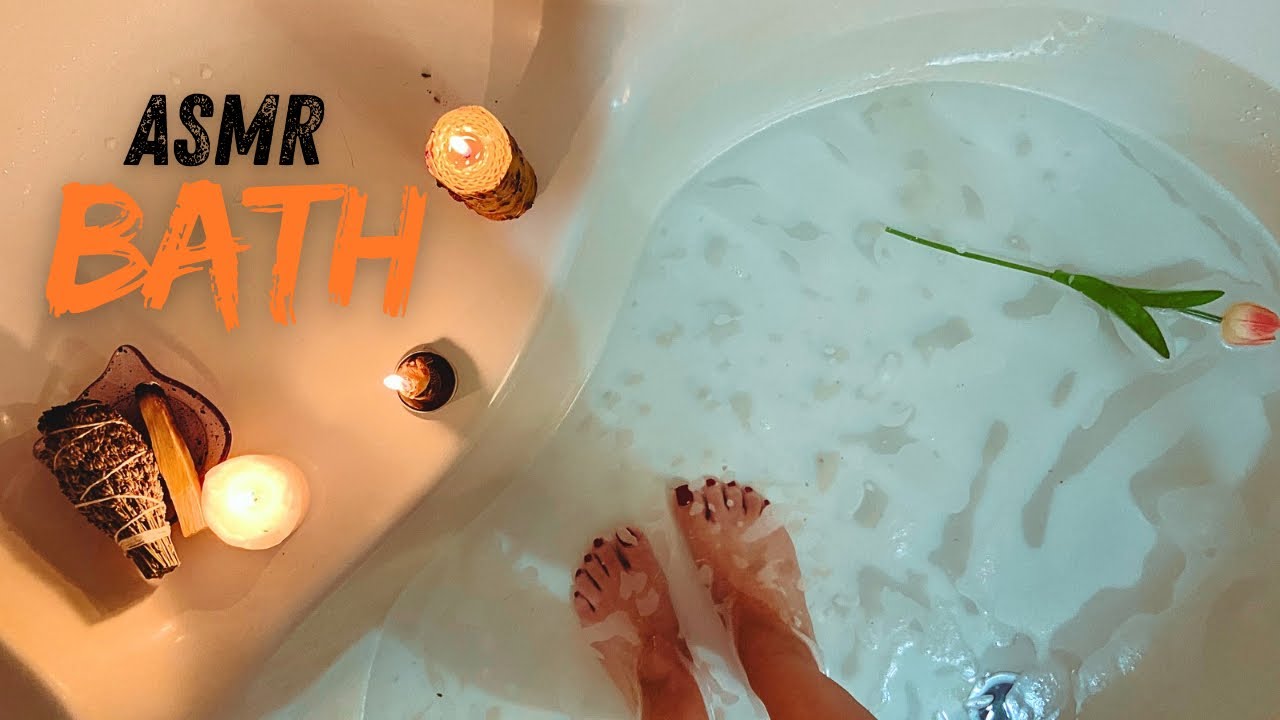MİSS MELEK 🪽Preparing a purifying bathtub 🛁 with ASMR sounds🎙️ - YouTube