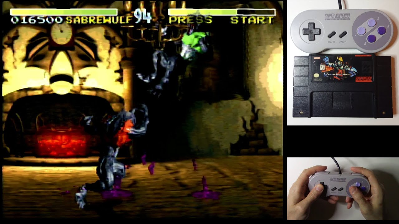 KILLER INSTINCT (SNES) Sabrewulf : Chill Playthrough - YouTube