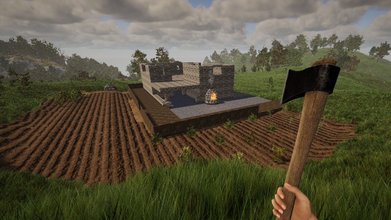 Starting the build | Rising World (Unity) | Let's Play Ep2 - YouTube