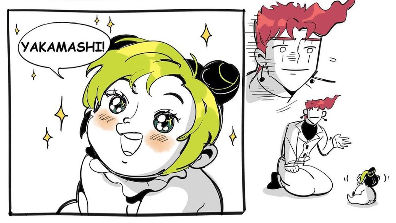 JoJo Comic Dub Baby Jolyne - YouTube