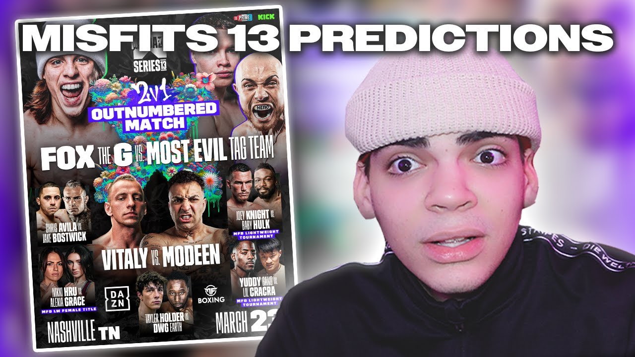 MISFITS 13 PREDICTIONS!! | CRAZY KNOCKOUTS - YouTube