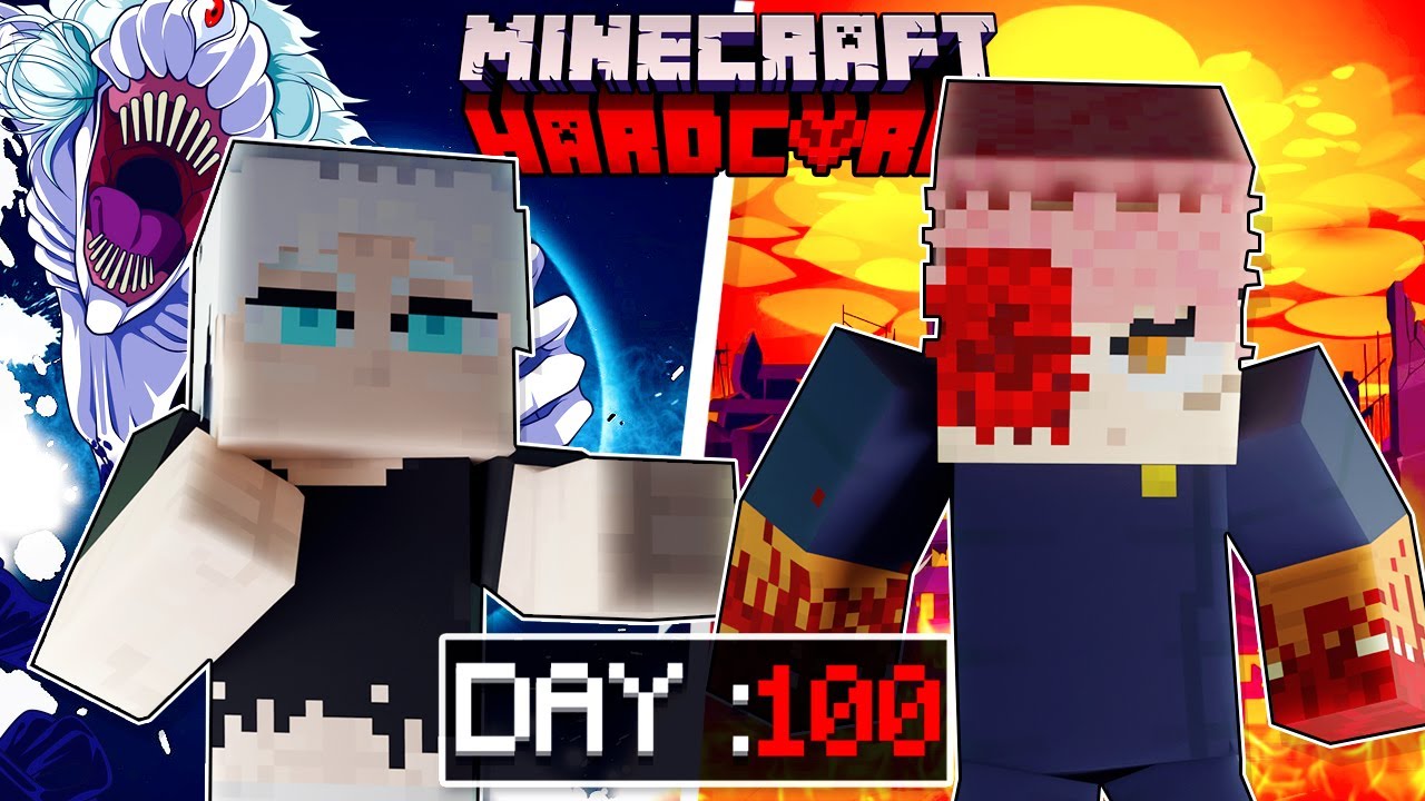 We Survived 100 Days as Final Yuji And Yuta In Gojo's Body In Jujutsu ...