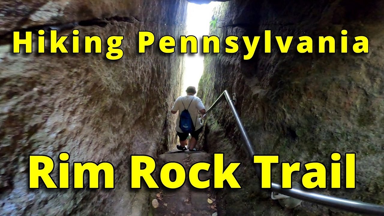Hiking Rim Rock Trails in Pennsylvania - YouTube