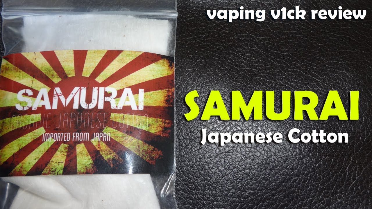 Samurai Japanese Cotton Vape Wick - Review - YouTube