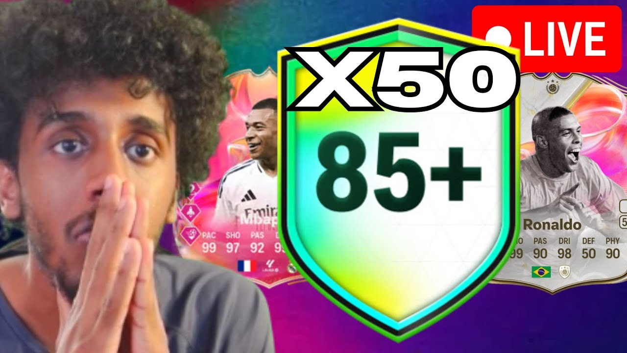 🔴85+ x10 SPAM UNTIL I GET 99 R9!! - FC25 ULTIMATE TEAM LIVE - YouTube