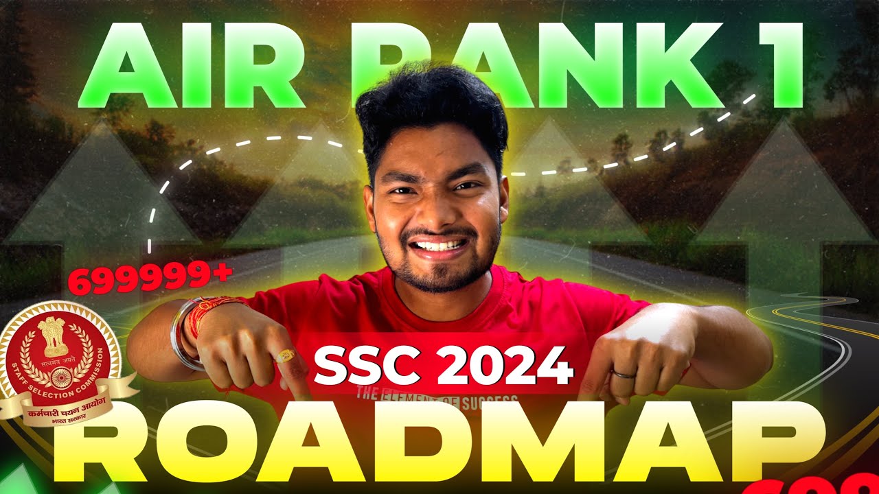SSC 2024 ROADMAP TO AIR RANK 1 (390/390) 🔥😱 - YouTube