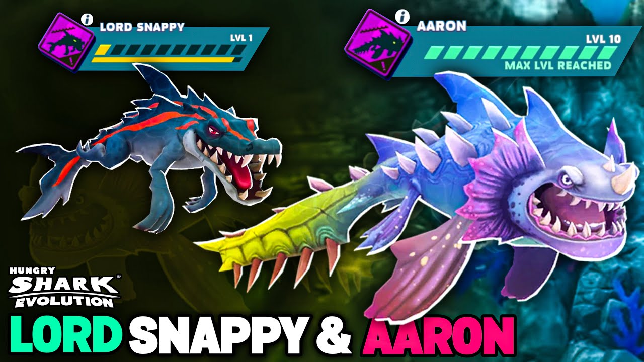 Lord Snappy and Aaron | Hungry Shark Evolution part-07 - YouTube