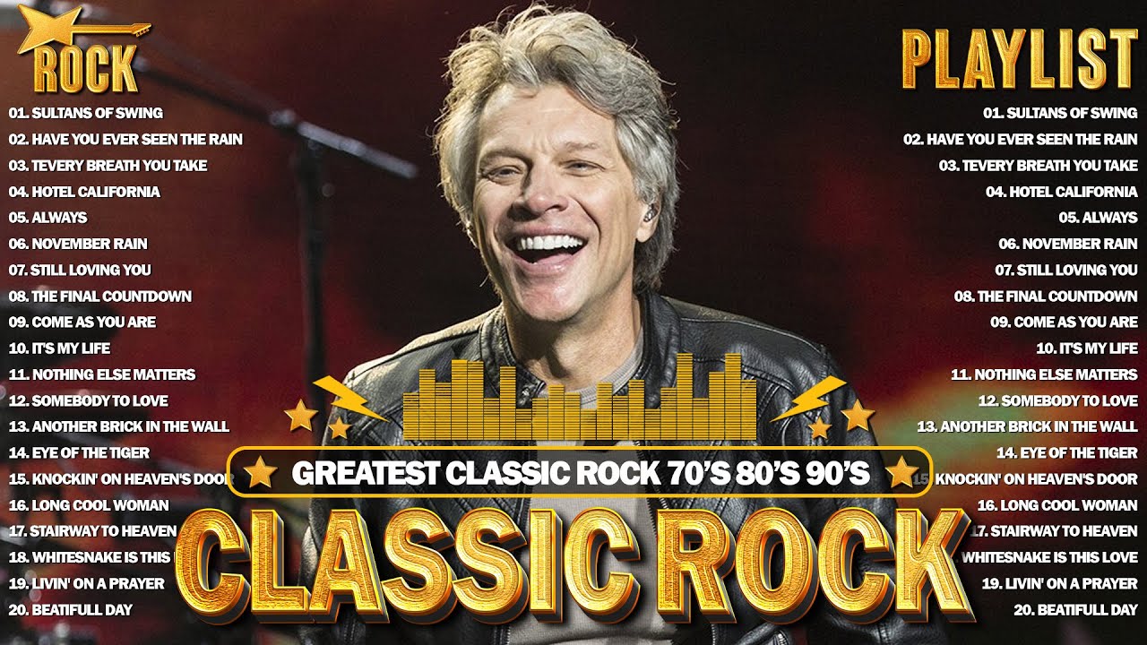 Best Classic Rock Songs Playlist🔥Greatest Classic Rock Songs Of All ...