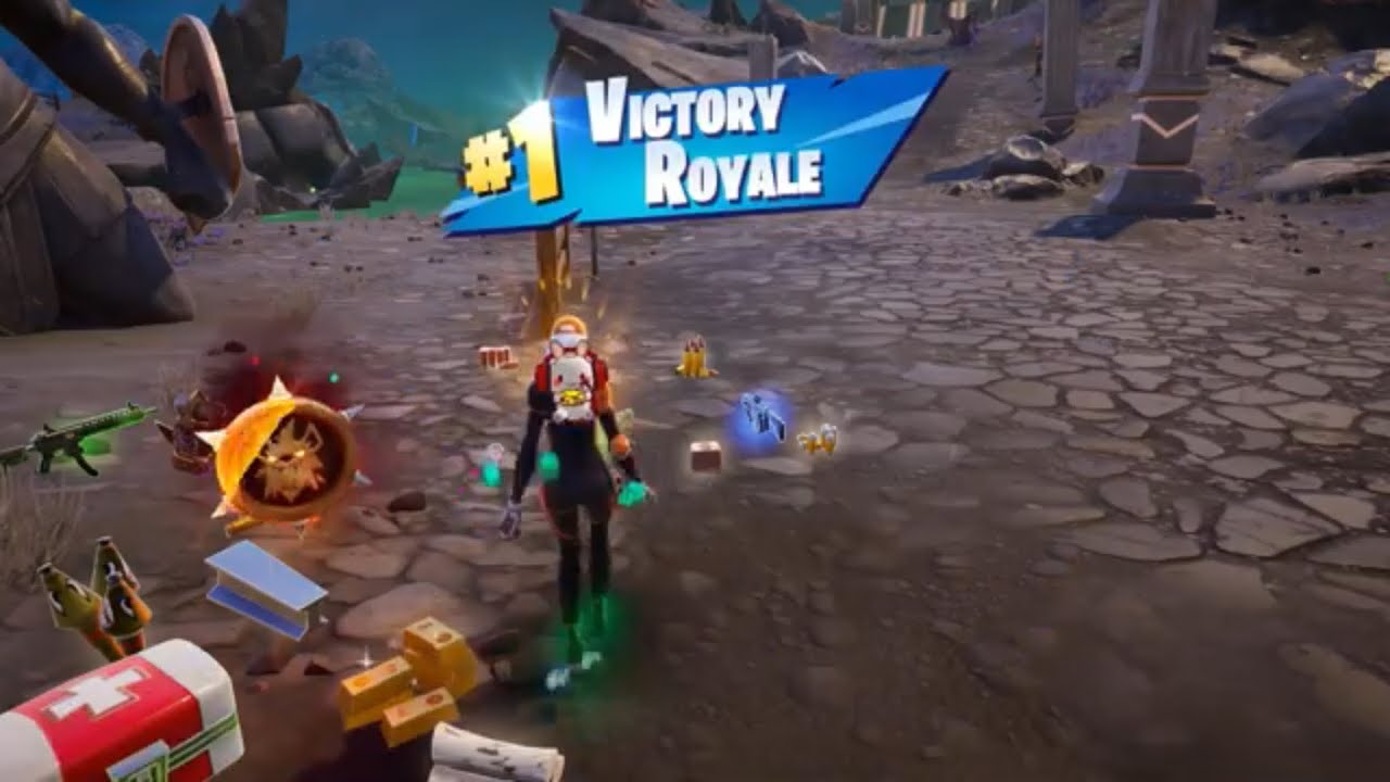Fortnite Battle Royal W Smashing Finisher - YouTube