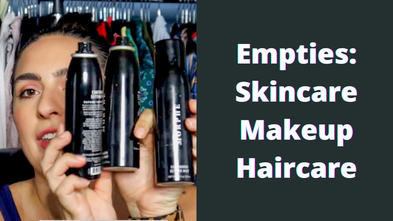 Empties (Skincare, Makeup, Haircare) - YouTube