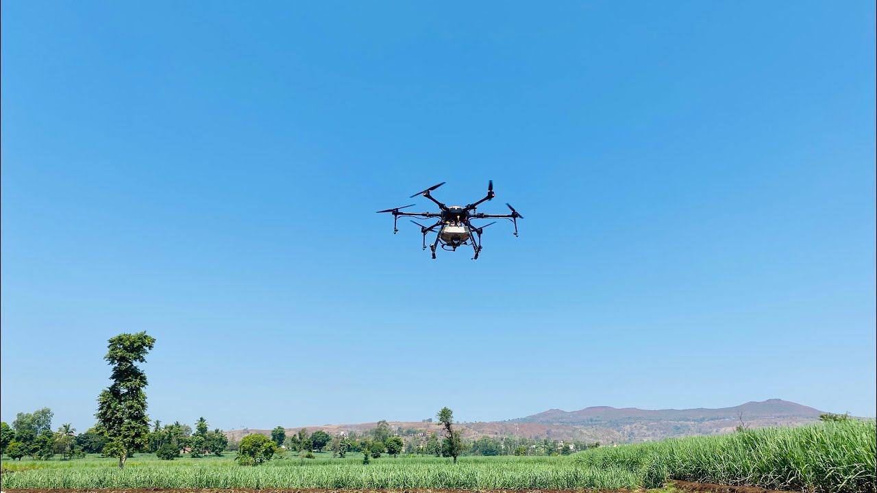 Kisan Drone : Agricultural Spraying Drone in India | Eagletronics ...
