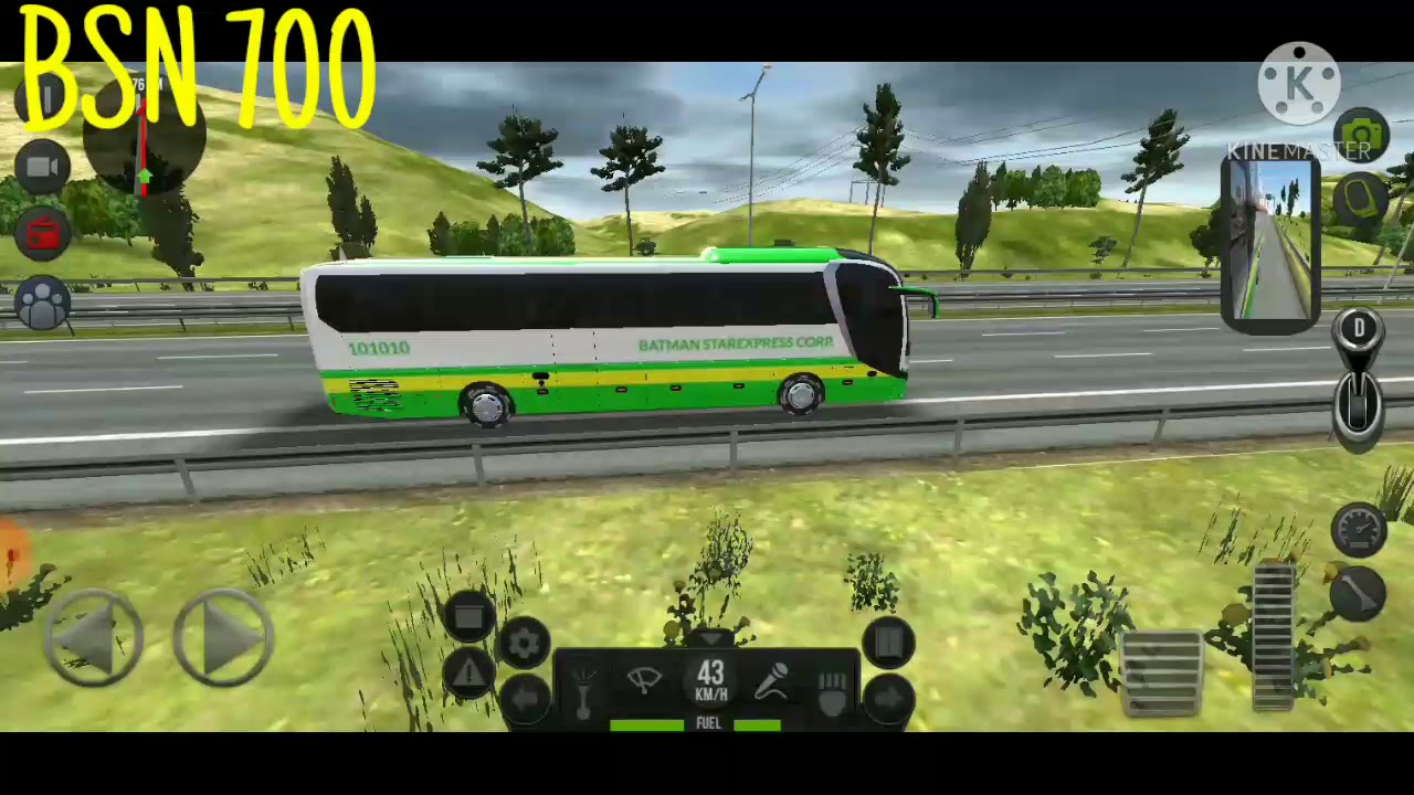 BATMAN STAREXPRESS CORP BUS SKIN || BSU GAMEPLAY BUS MAN LION'S COACH ...
