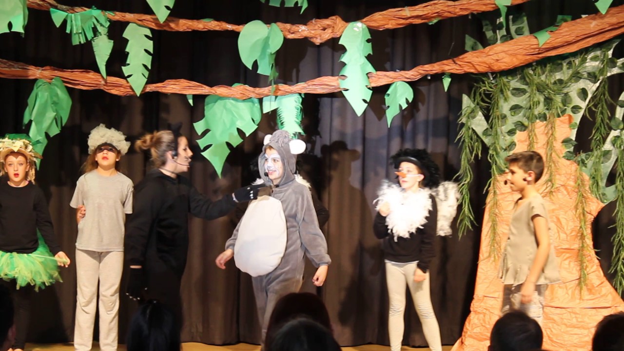 Carver Elementary Jungle Book Kids 2017 part 2 - YouTube