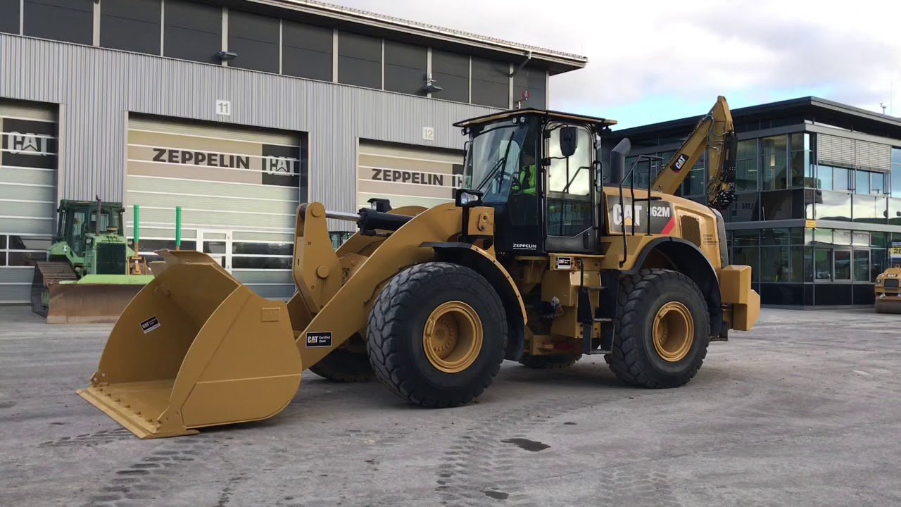 CAT 962M, S/N F2T00516 Zeppelin / used - YouTube
