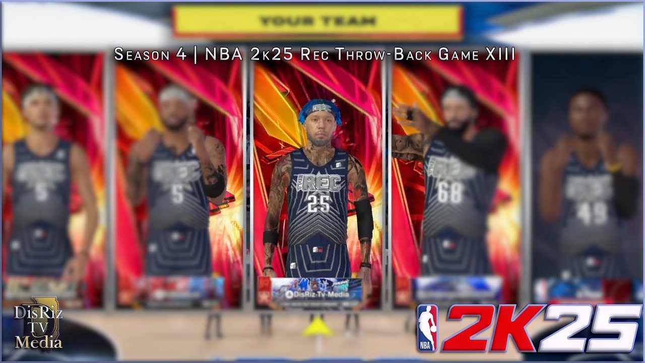 Season 4 - Starter IV Grind | NBA 2k25 Rec Throw-Back Game XIII - YouTube
