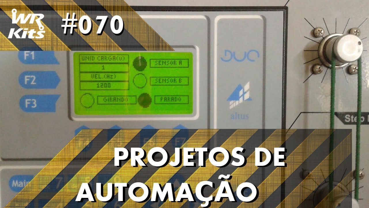 TRÁFEGO DE CARGAS ENTRE DOIS BLOCOS COM CLP ALTUS DUO | Projetos de ...