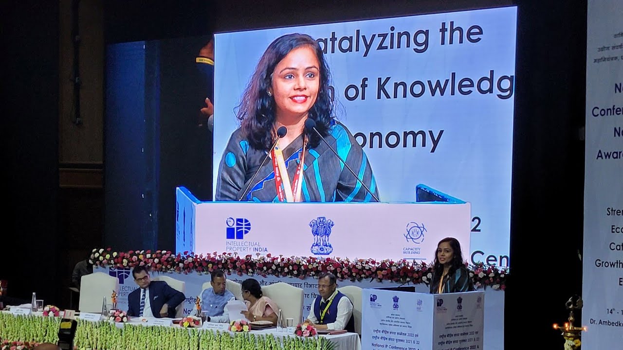 Ms. Shruti Singh, IAS, Joint Secretary of DPIIT addressing at National ...