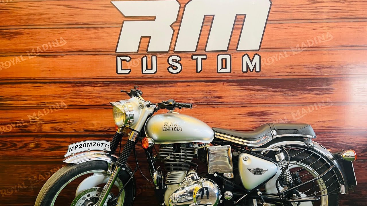 Royal Enfield Electra modified to new old look... - YouTube