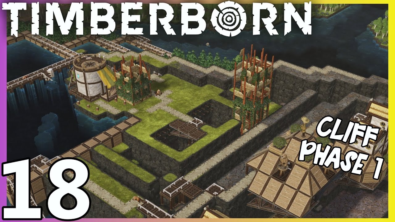 TIMBERBORN | Foundation for Cliffside, Water-farm and a Brand New ...