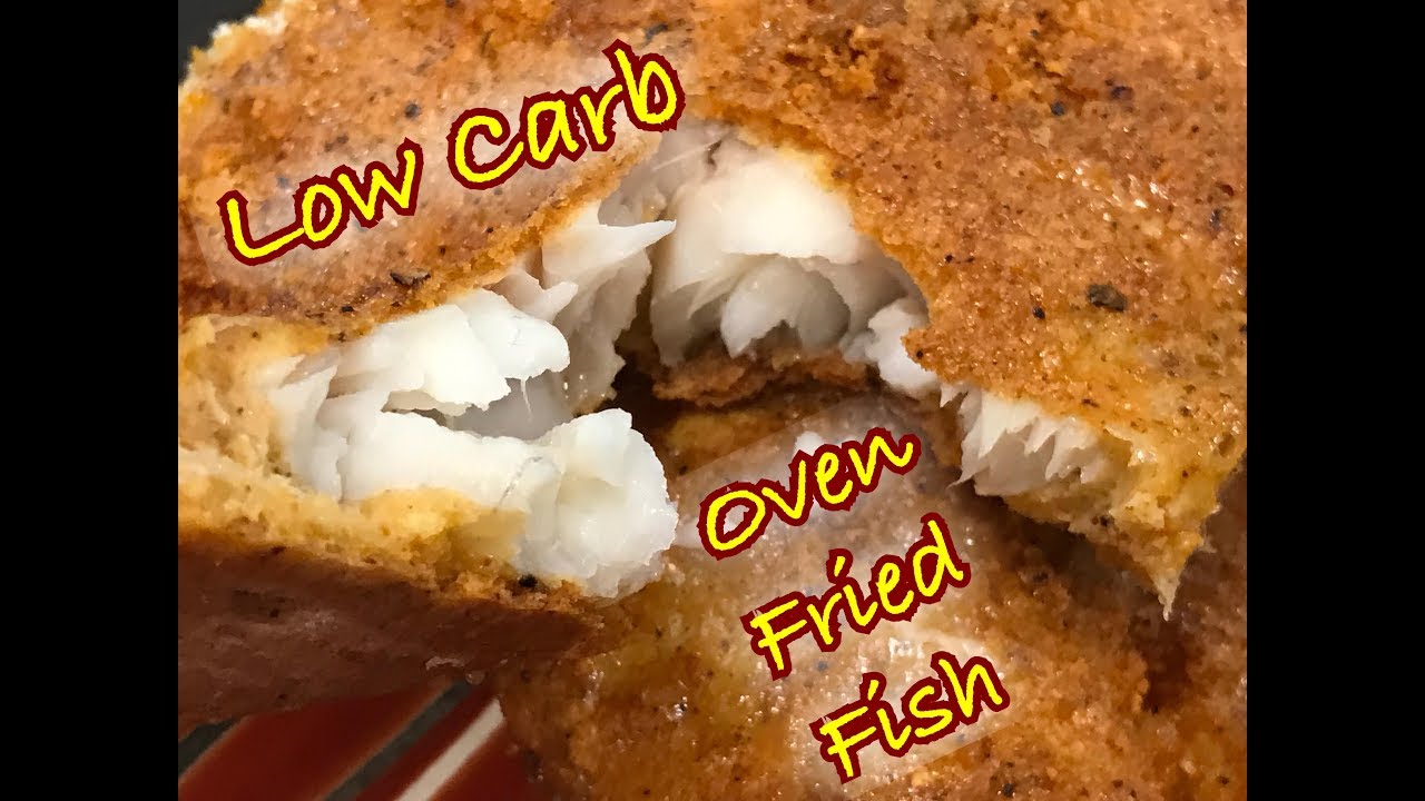 LOW CARB OVEN FRIED FISH | KETO FRIENDLY | THE KETOGENIC DIET - YouTube