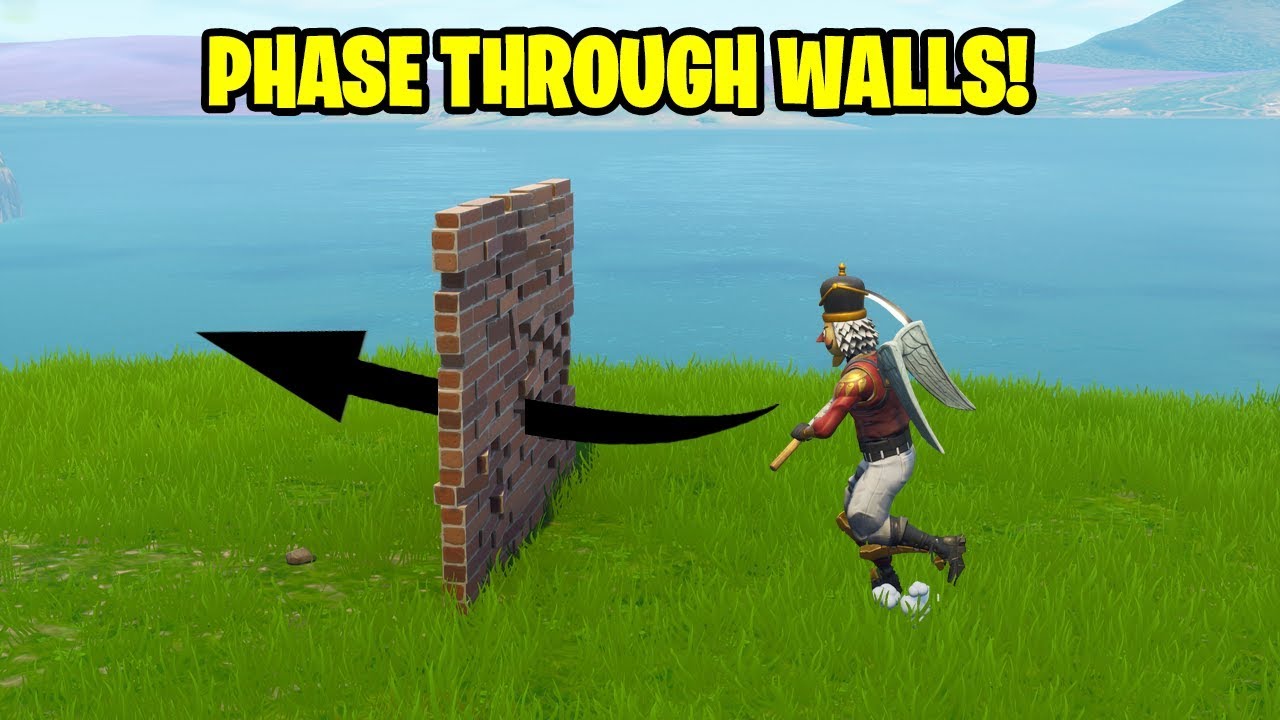 NEW INSANE GLITCH LETS YOU PHASE THROUGH WALLS - FORTNITE BATTLE ROYAL ...