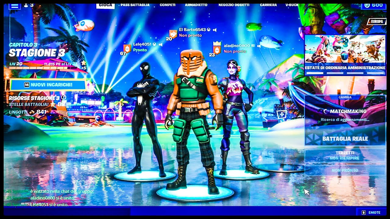 Terzetto su fortnite con @L3l3 e aladino ep 2 - YouTube