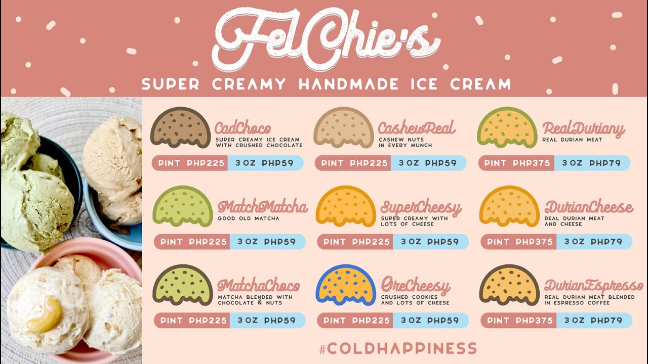 FelChie's Super Creamy 100% Handmade Ice Cream - YouTube