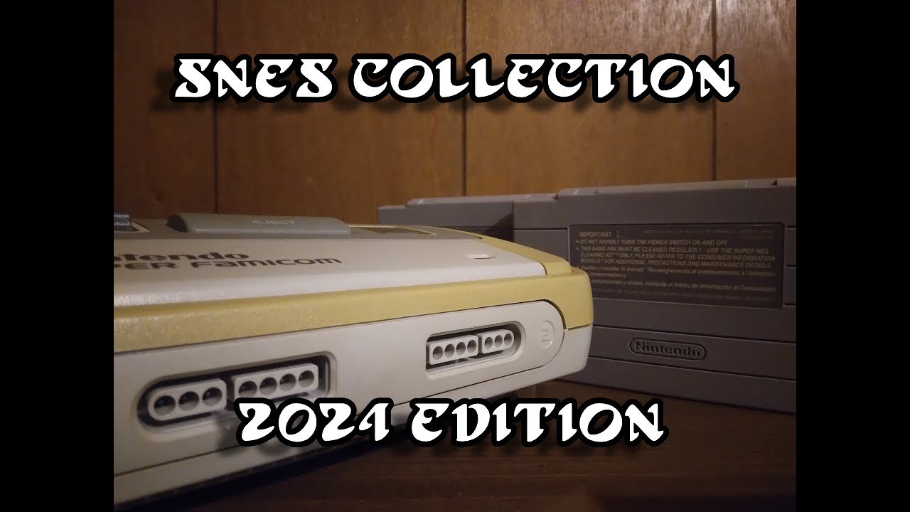My SNES Collection [2024 Edition] - YouTube