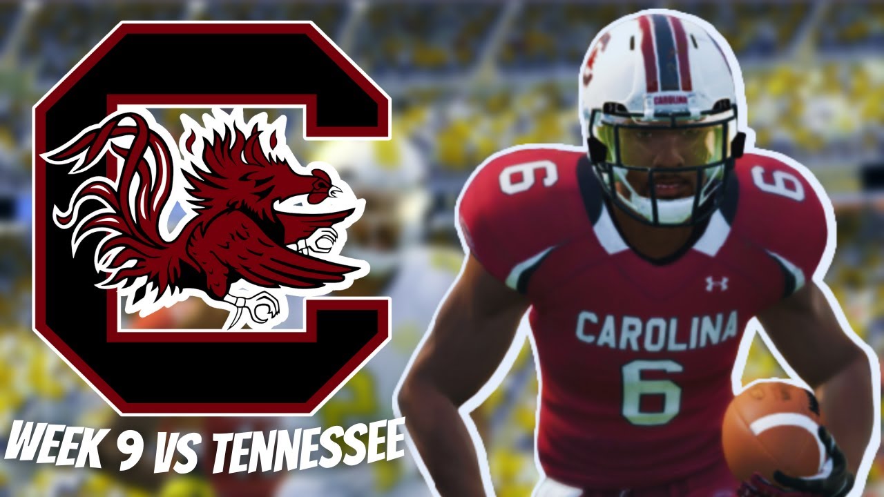 NCAA 14 Gamecocks Dynasty Ep. 8| Week 9 VS. (2-3) Tennessee - YouTube