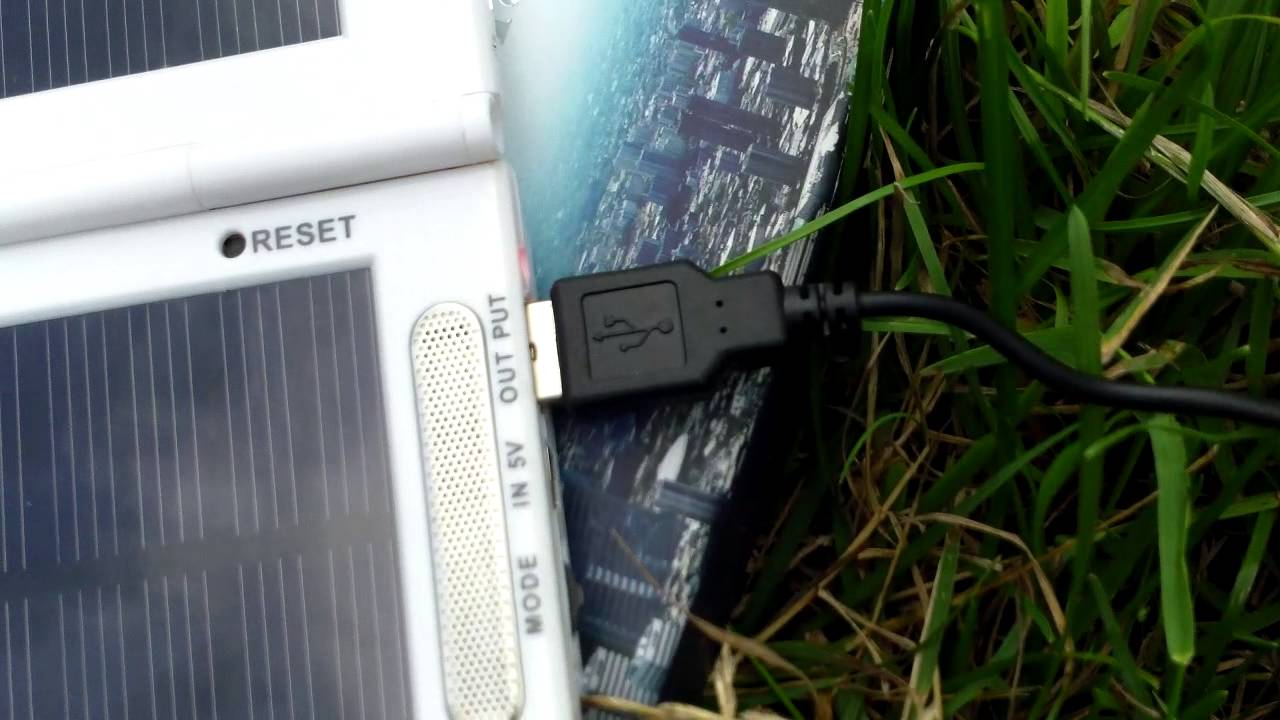 Incarcator solar pt telefon mobil - YouTube