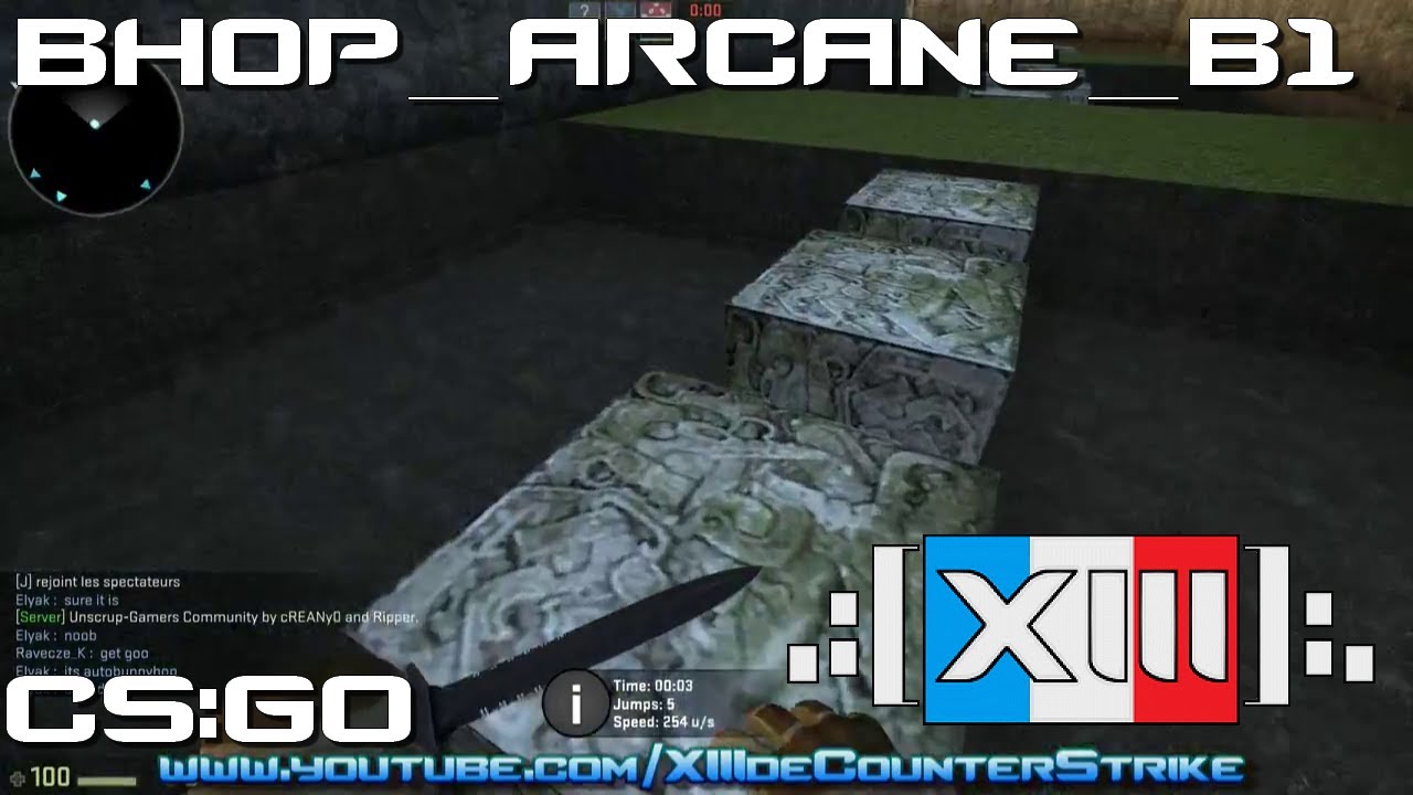 [034] CS:GO - BHOP_ARCANE_B1 - [HD] - YouTube